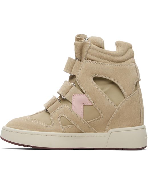 Isabel Marant Taupe Im3 Sneakers | Lyst UK