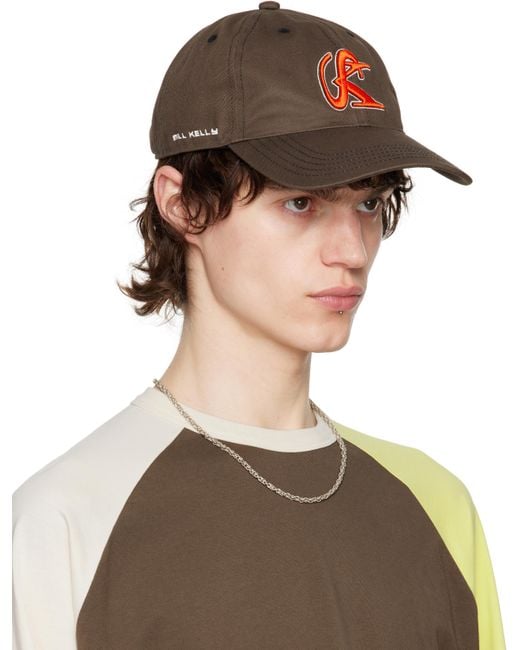Still Kelly 'Sk' Cap in Brown for Men | Lyst UK