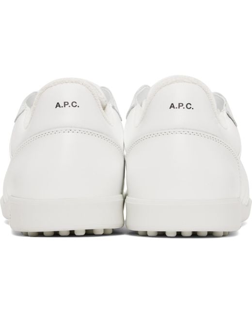 A.P.C. Moe Sneakers in Black | Lyst