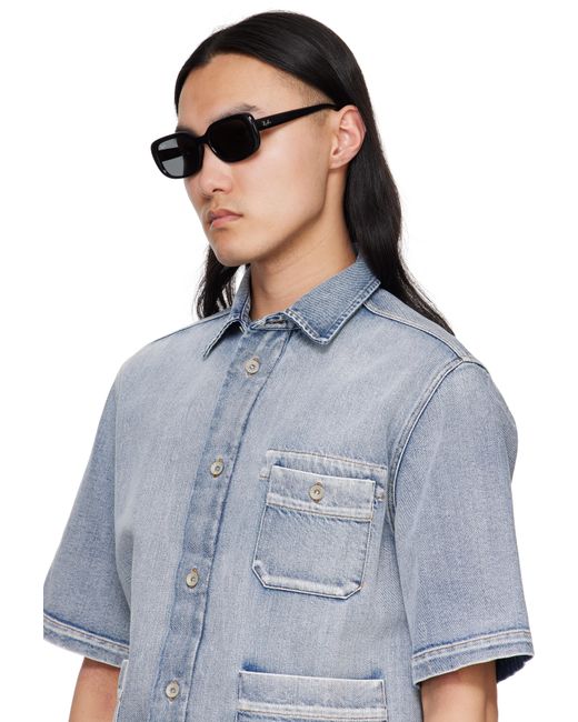 Ray-Ban Rb4421D Bio-Based Sunglasses in Black for Men | Lyst