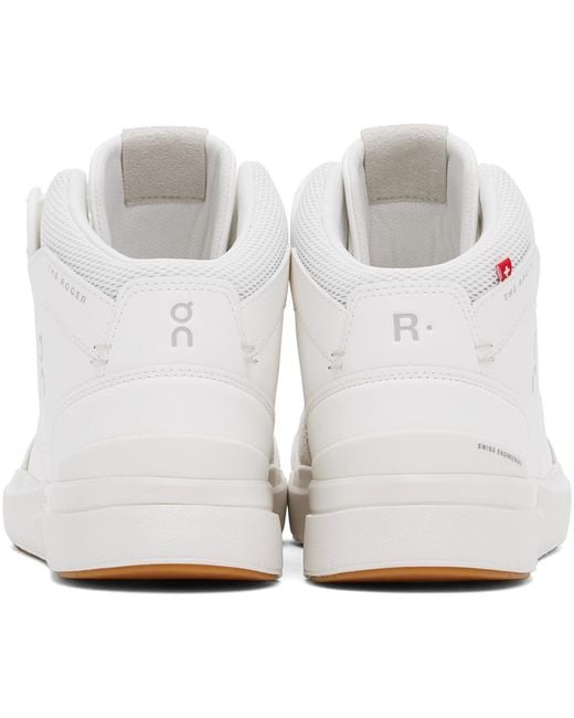On Shoes 'The Roger' Clubhouse Mid 2 Sneakers in Black for Men | Lyst