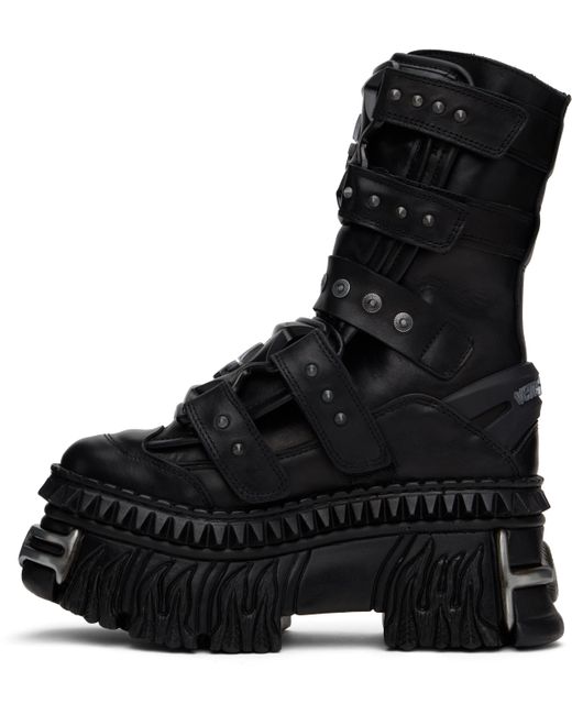 Vetements New Rock Edition Gamer Boots in Black for Men | Lyst