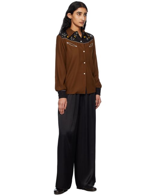 Bode Roy Trousers in Black | Lyst