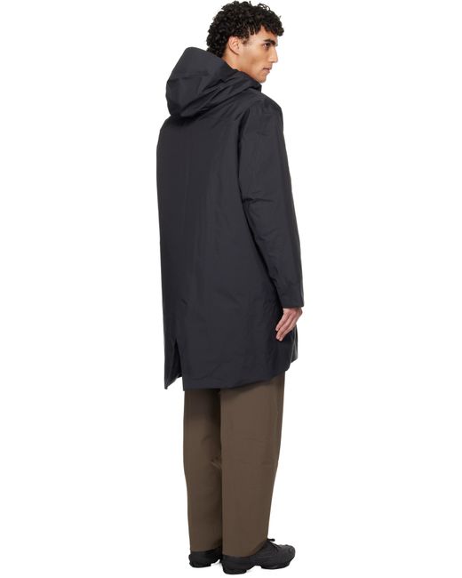 Veilance Monitor Down Coat in Black for Men | Lyst UK