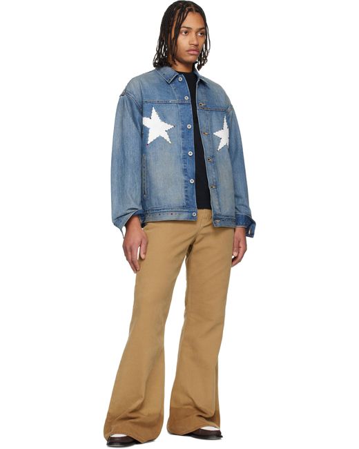 A Bathing Ape Color Stone Denim Jacket in Blue for Men | Lyst UK