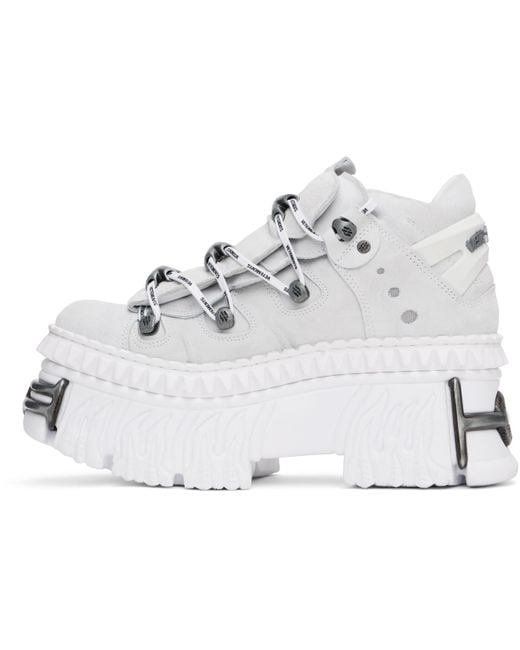 Vetements New Rock Edition Fire Platform Sneakers in Black for Men ...