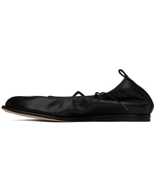 Simone Rocha Heart Toe Ballerina Flats in Black | Lyst