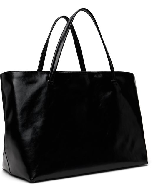 NOTHING WRITTEN Large Leather Tote in Black | Lyst UK