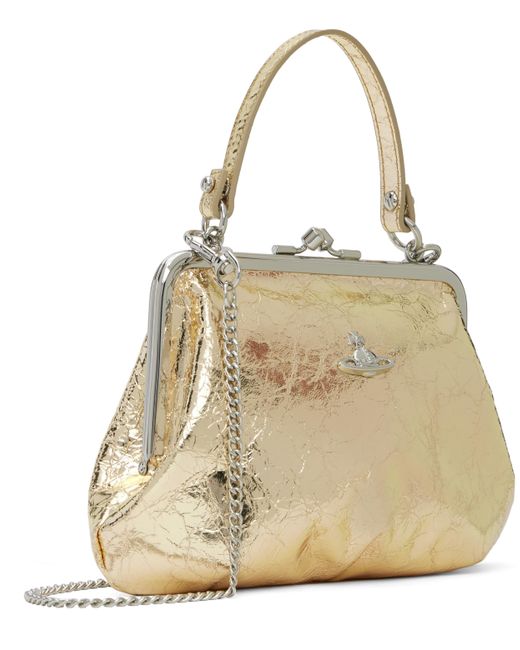Vivienne Westwood ゴールド Granny Frame バッグ ナチュラル | Lyst