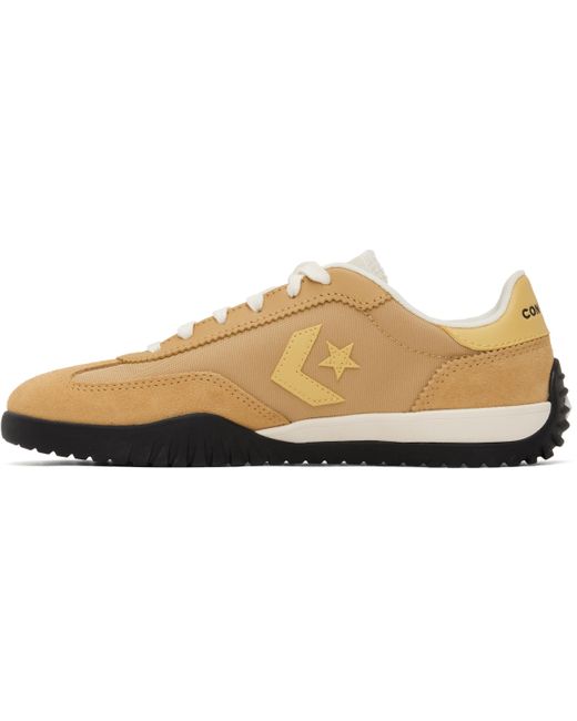 Converse Tan Run Star Retro Sport Low Top Sneakers in Black for Men | Lyst