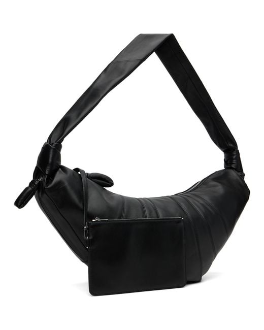 Lemaire Large Croissant Bag in Black for Men | Lyst