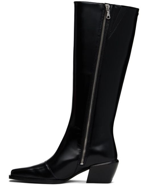 Rag & Bone Joni Knee High Tall Boots in Black | Lyst