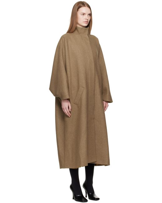 La Collection Sahara Coat in Black | Lyst