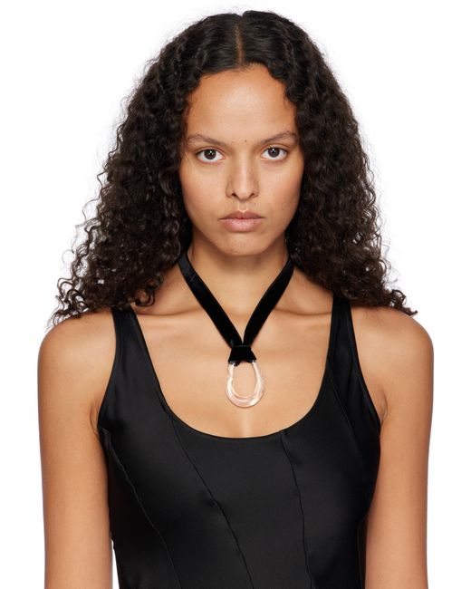 Ayllón Luisa Necklace in Black | Lyst UK