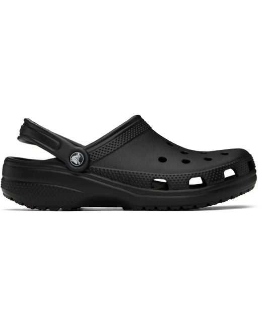 Crocs™ Classic Clogs in Black for Men | Lyst