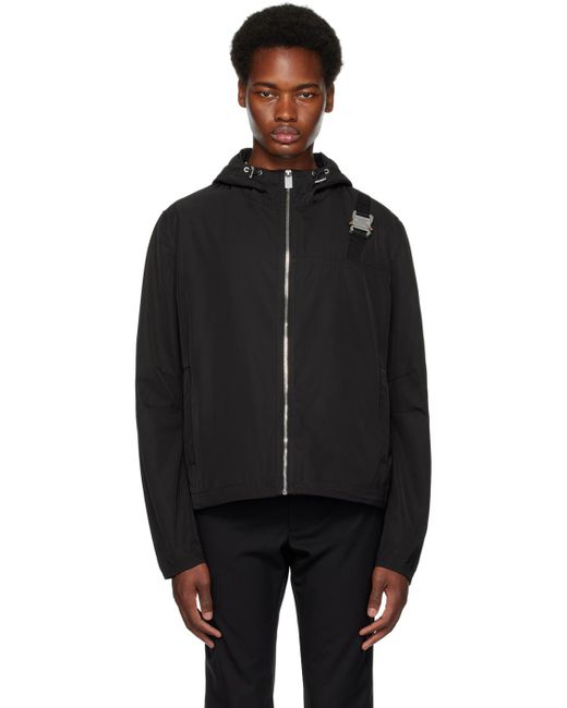 1017 ALYX 9SM Buckle Detail Shell Windbreaker Jacket in 1017 ALYX 9SM Buckle Detail Shell Windbreaker Jacket in