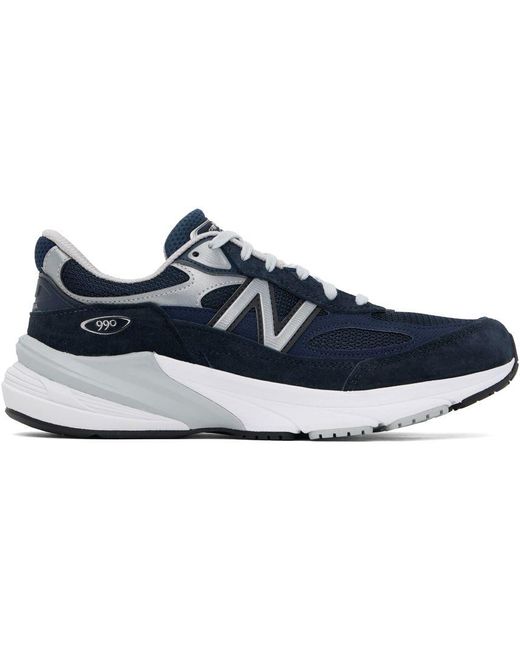 New Balance Made In Usa 990v6 Sneakers in Blue for Men | Lyst