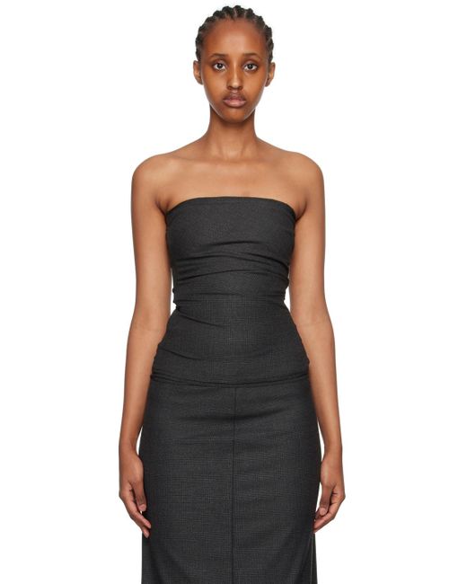 Black strapless camisole store
