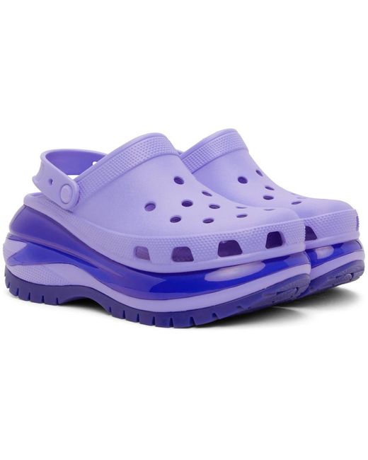 Crocs™ Mega Crush Clogs in Purple for Men | Lyst
