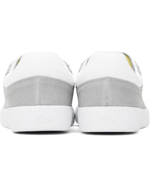 Lacoste Baseshot Transluscent Sole Sneakers in Black for Men | Lyst