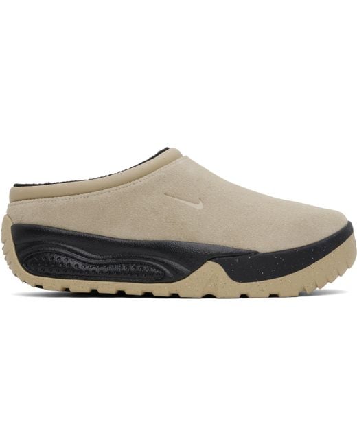 Nike Acg Rufus Loafers in Black for Men | Lyst