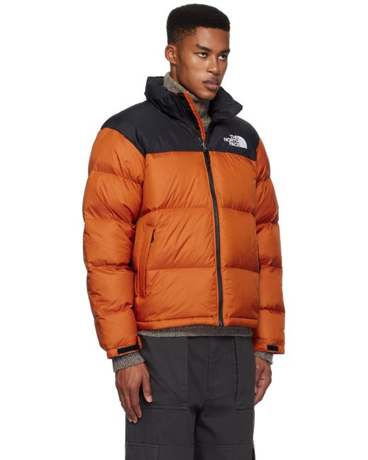 The North Face 1996 Retro Nuptse Down Jacket in Orange for Men | Lyst