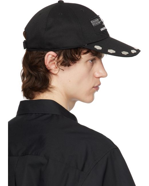 Undercover Stud Cap in Black for Men | Lyst