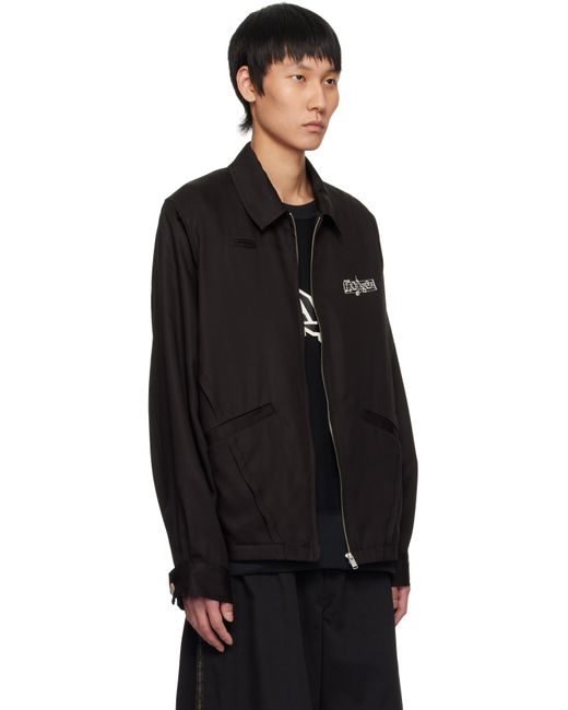 Undercover Twill Jacket in Black for Men | Lyst