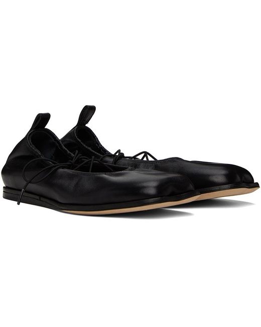 Simone Rocha Heart Toe Ballerina Flats in Black | Lyst