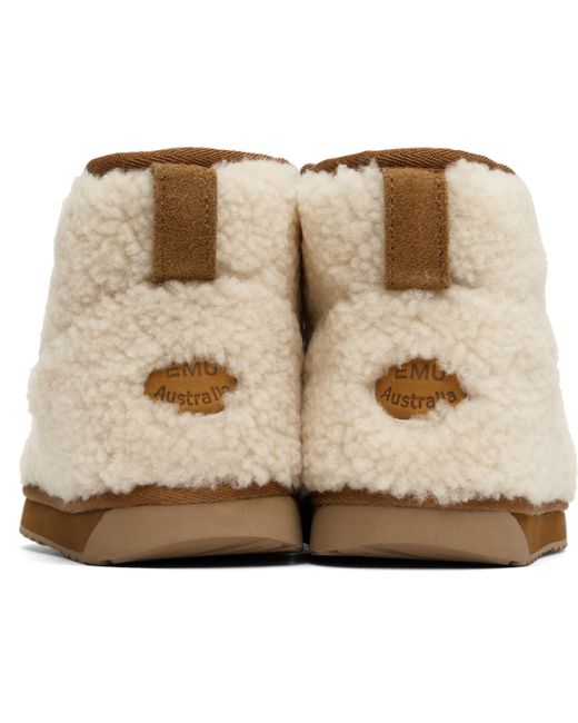 EMU Off- Stinger Micro Teddy Boots in Black | Lyst