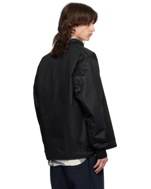 Casey Casey Kinos Bomber Jacket in Black for Men | Lyst