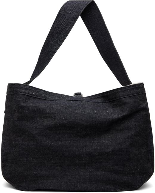 TAIGA TAKAHASHI Lot. 004 Newsboy Bag in Black for Men | Lyst TAIGA TAKAHASHI Lot. 004 Newsboy Bag in Black for Men | Lyst