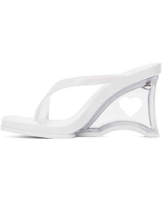 Melissa Glass Heels in Black | Lyst