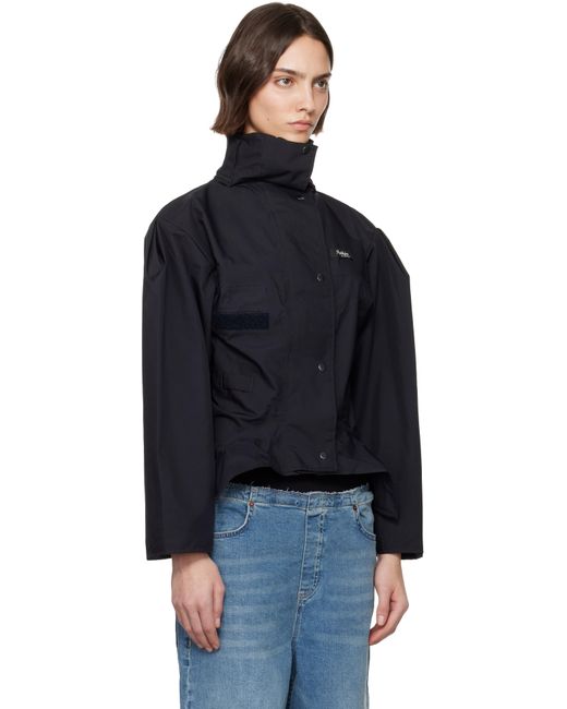 PROTOTYPES Upside Down Parka in Black | Lyst UK