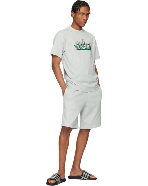 Burberry Check Pool Slides in Black for Men | Lyst