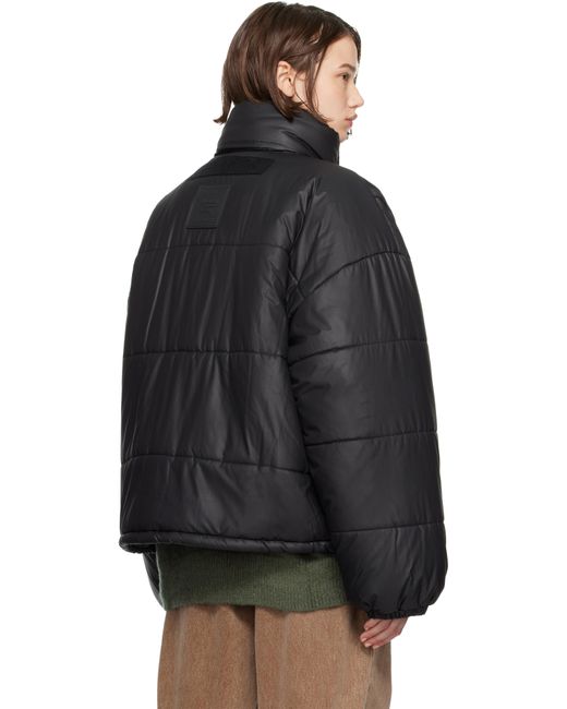 Y. Project Velcro Puffer Jacket in Black | Lyst