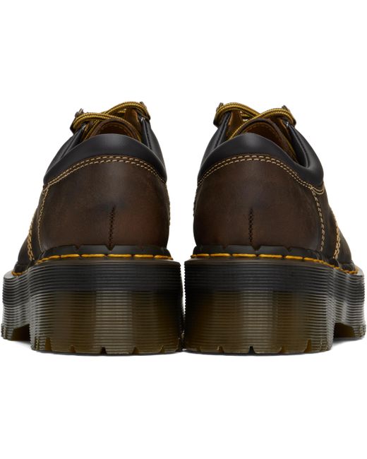 Dr. Martens 8053 Arc Crazy Horse Leather Platform Derbys in Black for ...