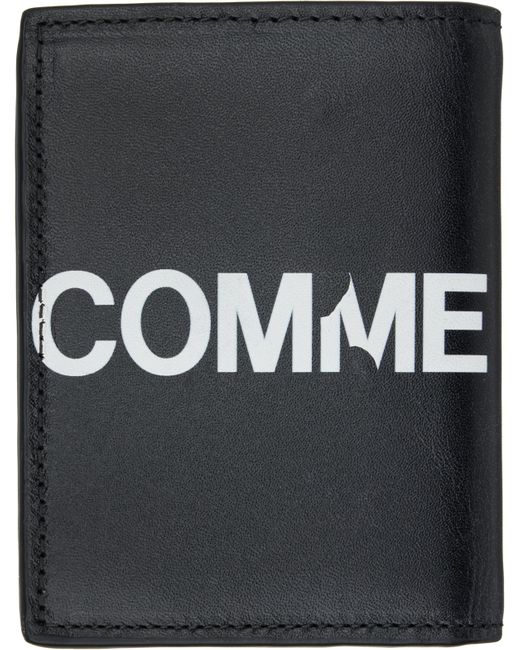 Comme des Garçons Huge Logo Group Wallet in Black for Men | Lyst
