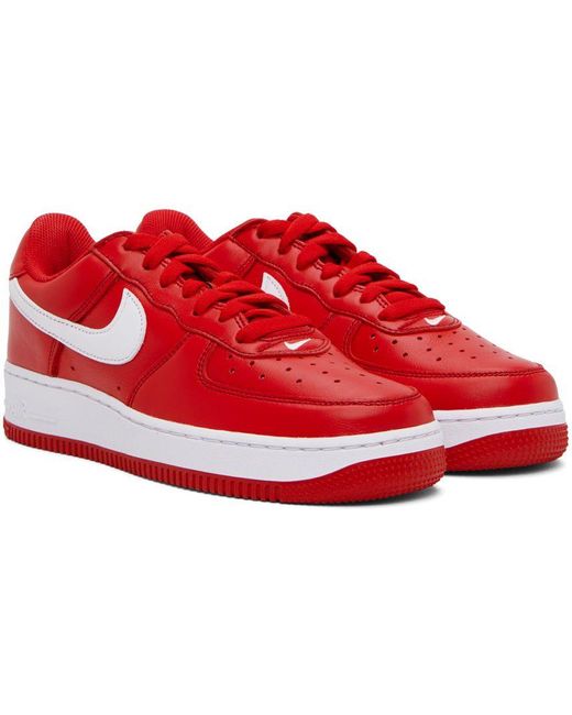 Nike Air Force 1 Low Retro Color Of The Month 'university Red' | Lyst
