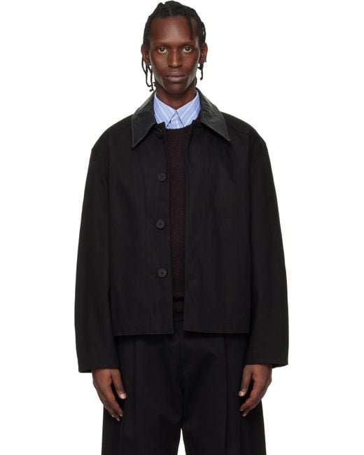 Studio Nicholson Aaron Levine Edition Dover Jacket in Black for Men ...