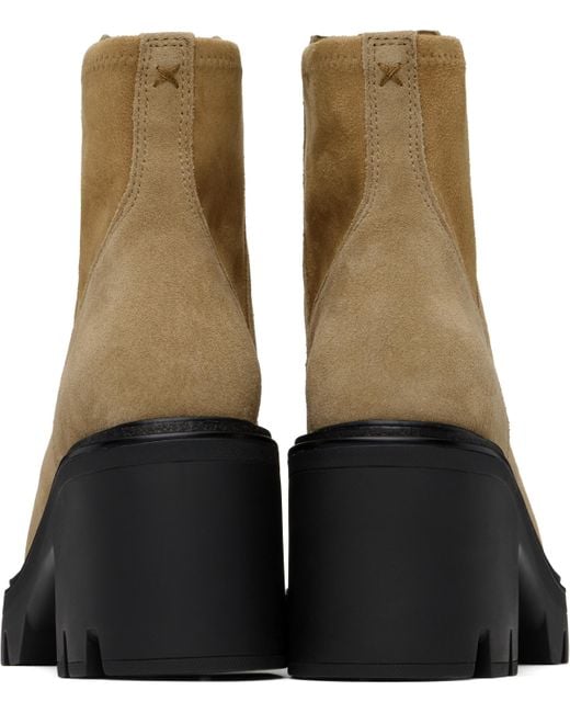Rag & Bone Tan Quinn Chelsea Boots in Black | Lyst