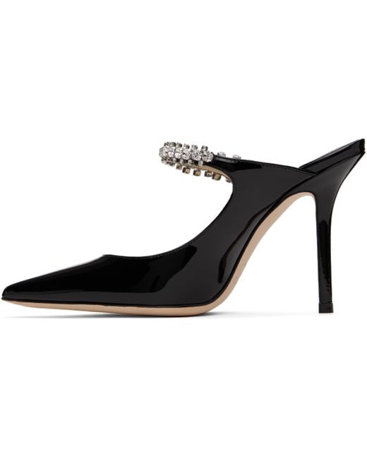 Jimmy Choo Bing 100 Mules in Black | Lyst