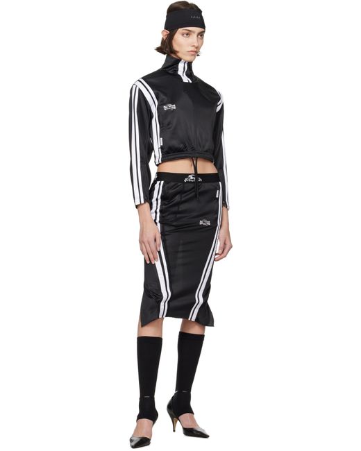 PROTOTYPES Upcycled Upside Down Zip Up Sweatshirt in Black | Lyst