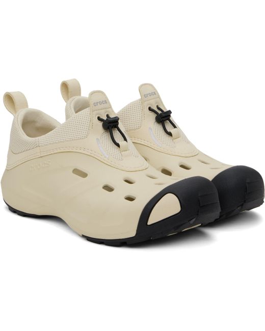 Crocs™ Quick Trail Low Sneakers in Black for Men | Lyst