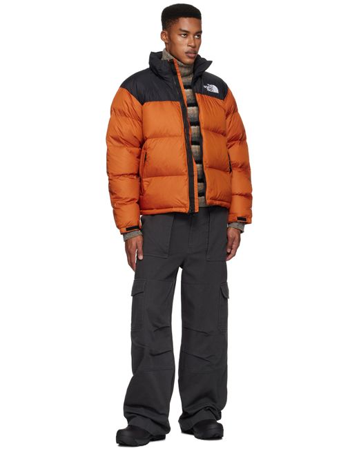 The North Face 1996 Retro Nuptse Down Jacket in Orange for Men | Lyst