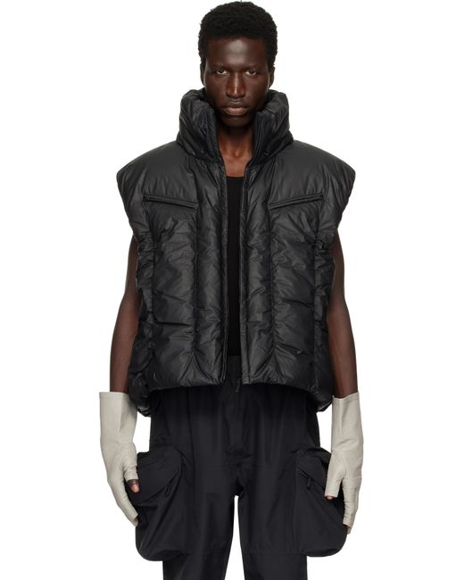 DingYun Zhang Swollen Reversible Down Vest in Black for Men | Lyst