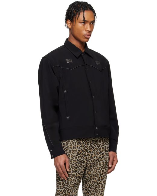 Needles Piping Cowboy Jacket in Black for Men | Lyst