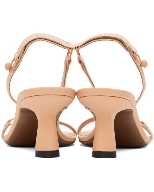 Neous Kraz Heeled Sandals in Black | Lyst