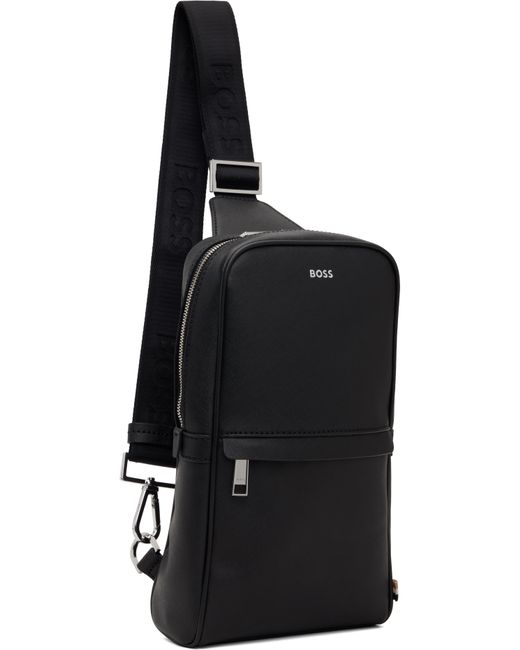 BOSS Monostrap Backpack in Black for Men | Lyst
