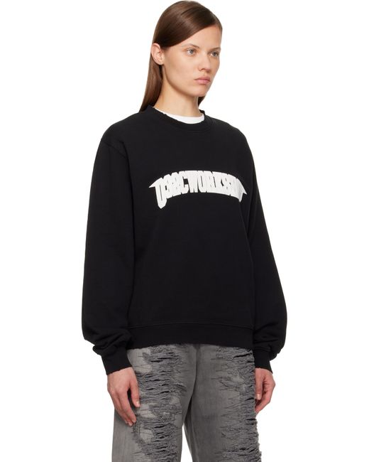 032c One Dollar Bill Sweater in Black | Lyst UK